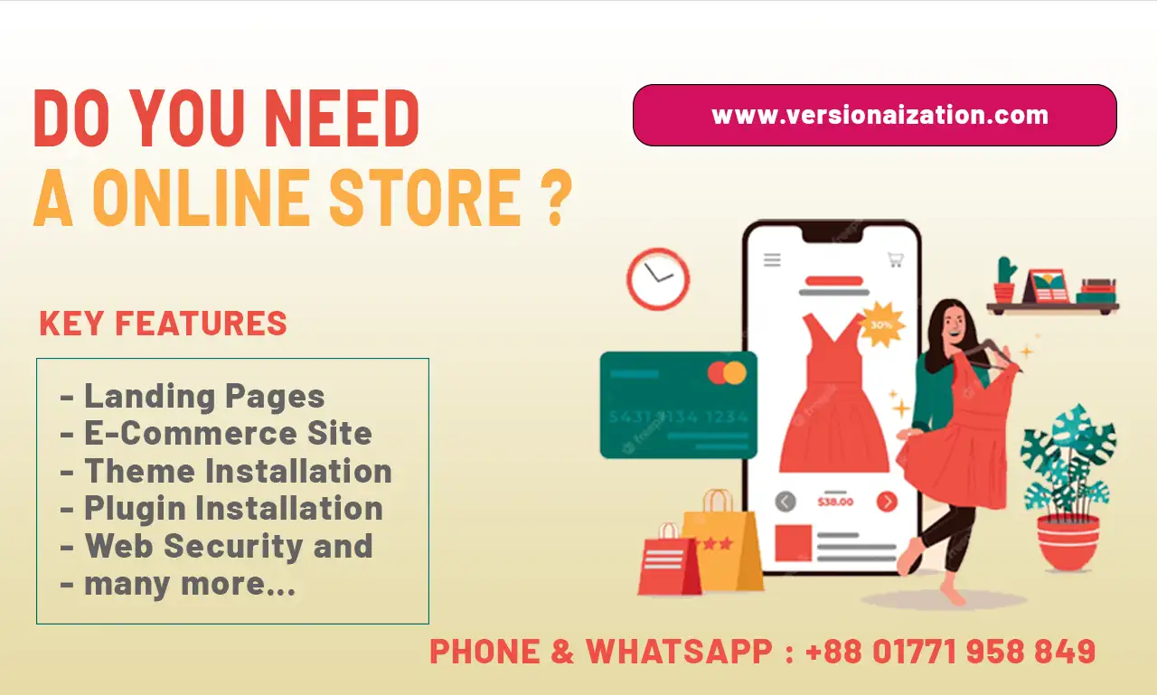 Ecommerce Website Development - Versionaization